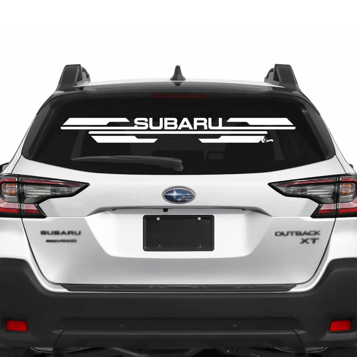 Subaru Outback Rear Window Wings Vinyl Sticker Decal Graphic