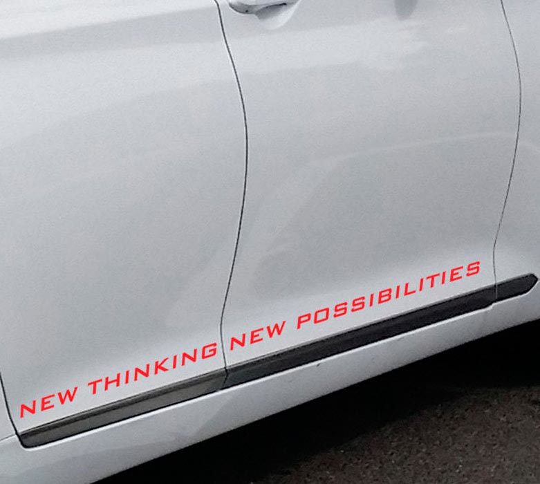 LETTERING DECAL STICKER EMBLEM LOGO VINYL FOR MERCEDES-BENZ