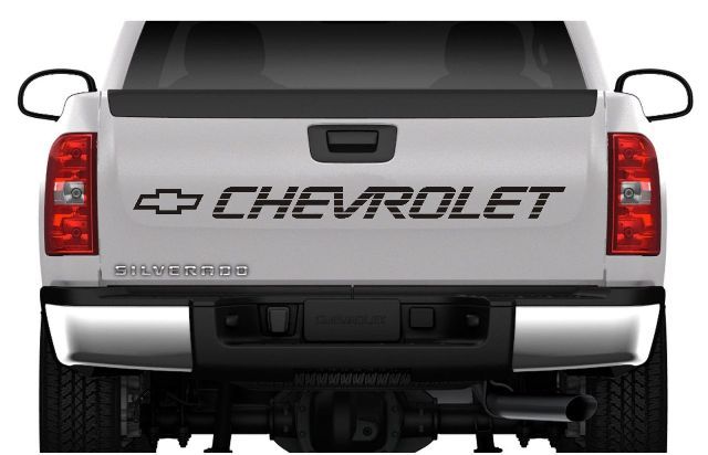 Product: CHEVROLET TAILGATE VINYL DECAL STICKER
