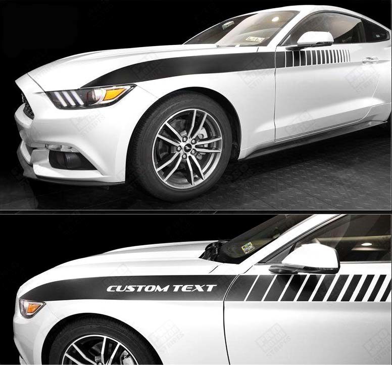 Product: FORD MUSTANG 2015-2017 UPPER SIDE ACCENT STROBE STRIPES