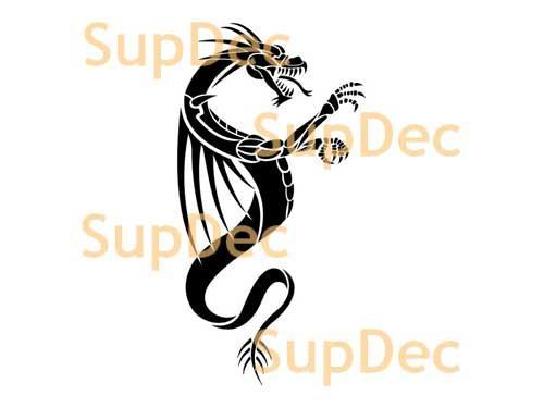 Dragon Vinyl Art Wall Window Bathroom Sticker Decal #29