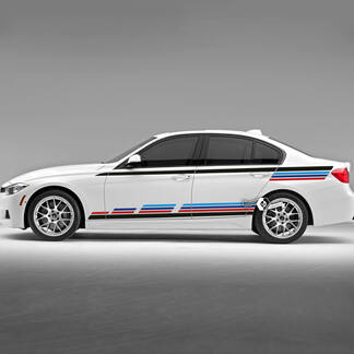 BMW M3 Power 2x side stripes vinyl decals sticker bmw