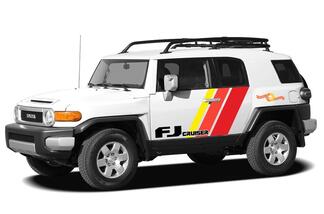 Toyota FJ Cruiser hood decal trd racing development Sticker