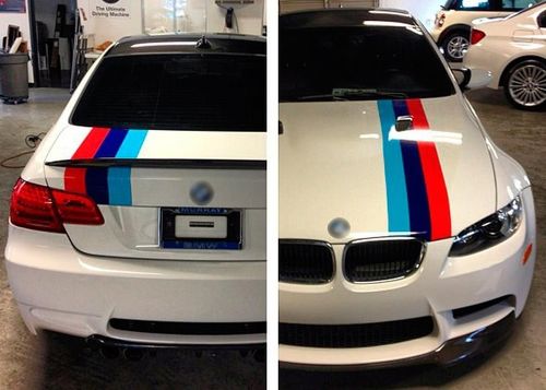 Product: SET of SIDESKIRTS BMW M Power M3 M5 E46 E60 E70 E90 vinyl ...