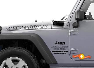 Product: JEEP Decal Sticker Hood graphics 07-16 Wrangler Rubicon JK Rockit