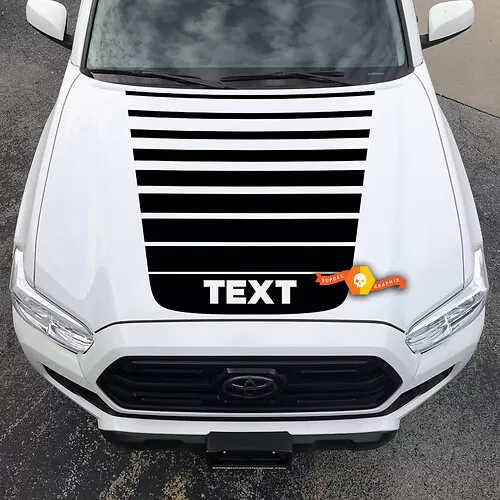 TRD Vintage 4x4 PRO Sport Off Road Hood Vinyl Stickers Decal fit to ...
