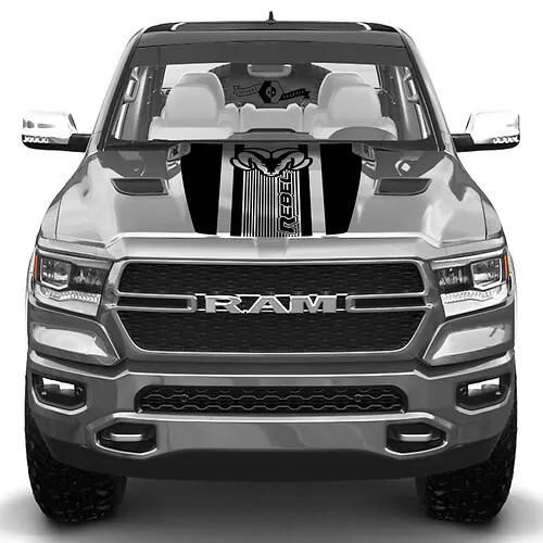 Dodge Ram Rebel Splash Ram DT model 2019 Tailgate Decal Sticker Vinyl ...