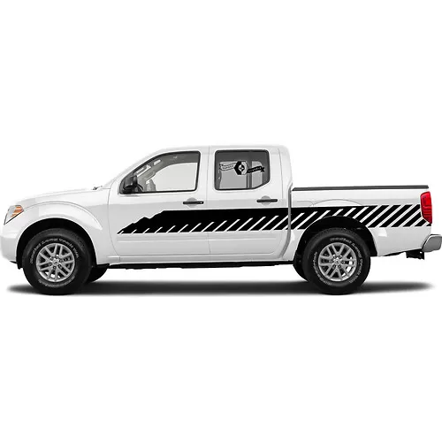 2X PRO-4X 3 Colors Nissan Titan Frontier 4x4 Off-Road Truck Bedside ...