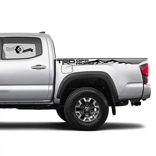 Pair TRD Sport PRO Off Road Splash 2 colors for Tacoma Side Vinyl ...