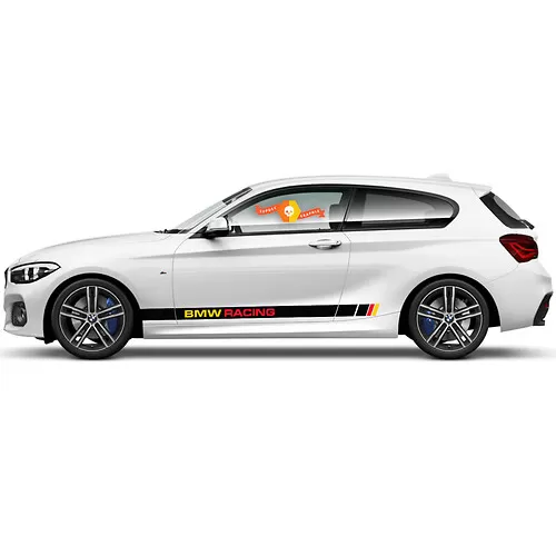 BMW Performance 2x side stripes vinyl decals sticker bmw 1 3 5 7 series ...