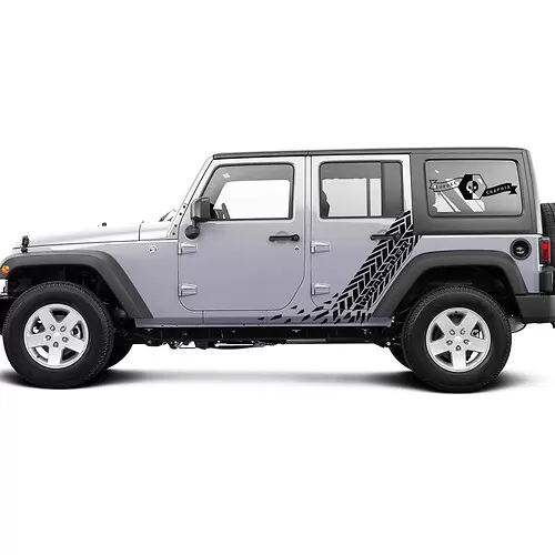 Willys Jeep Hood Decal - 20" Willys Jeep Hood Sticker Wrangler Rubicon ...