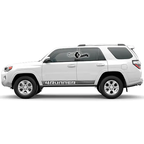 Pair Toyota 2020 Highlander Doors Up Fender Bed Decal Graphic Sticker ...