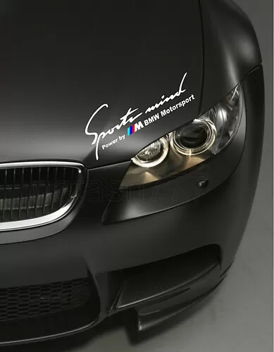 Bmw M Power Motor Sports Decal Sticker