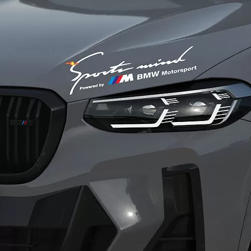Bmw M Power Motor Sports Decal Sticker