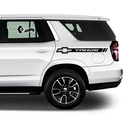 2X Multiple Color Graphics Chevrolet Tahoe Symbol Car Racing Vinyl ...