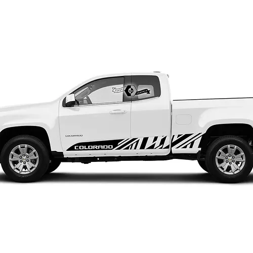 Pair Doors and Side Bed Stripe Vinyl Sticker Decal Graphic 2022+ Chevy ...