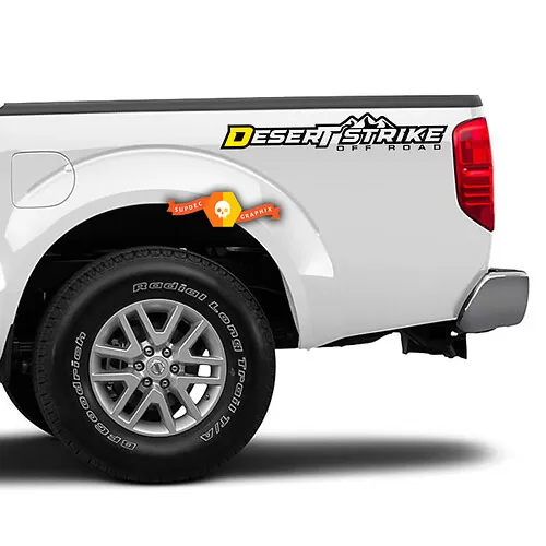 2 Decal Sticker Graphic Side Stripe Doors For Nissan Frontier Navara ...