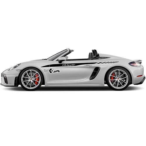 Porsche Boxster Side Stripes Kit Decal Sticker