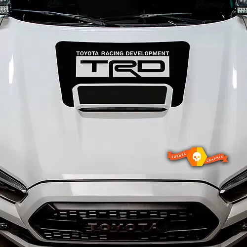 Toyota 4runner TRD Off Road Hood Scoop Decal Graphic Mountains ...