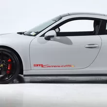 2x Porsche Porsche 911 Carrera 4 GTS Signature Side Doors Decals Stickers