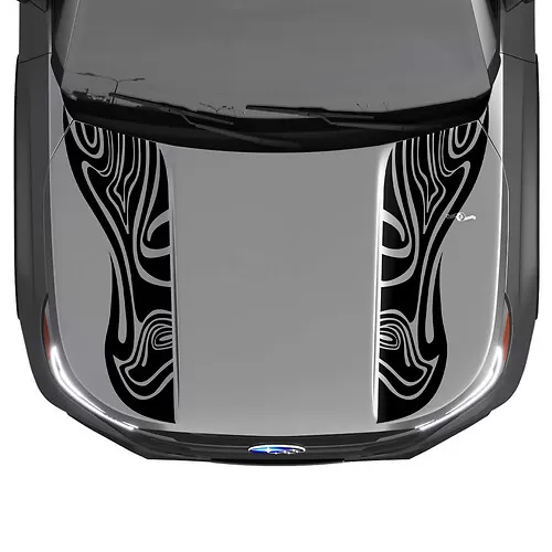Hood Strobe Vinyl Decal Graphics Sticker fit to Suba Outback