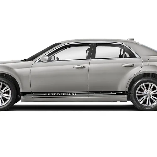 Pair Chrysler 300 2021 2022 2023 Touring Rocker Panel Graphics Car ...