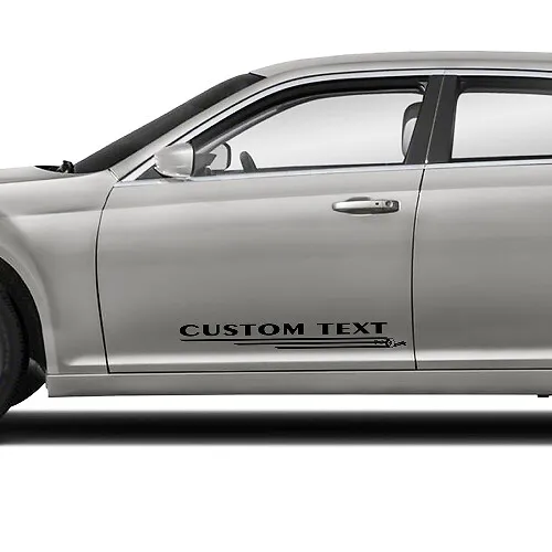 Pair Chrysler 300 2021 2022 2023 Logo Touring Doors Graphics Car Vinyl ...