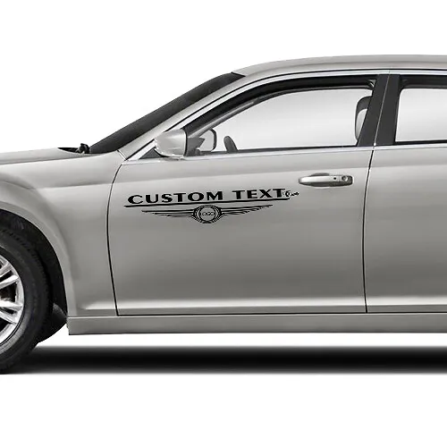 Your Logo with Custom Text Doors Graphics Car Vinyl Decals Stickers for ...