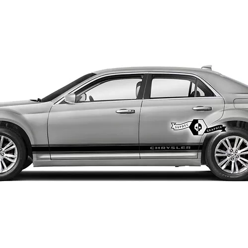 Pair Chrysler 300 2021 2022 2023 Touring Rocker Panel Graphics Car ...