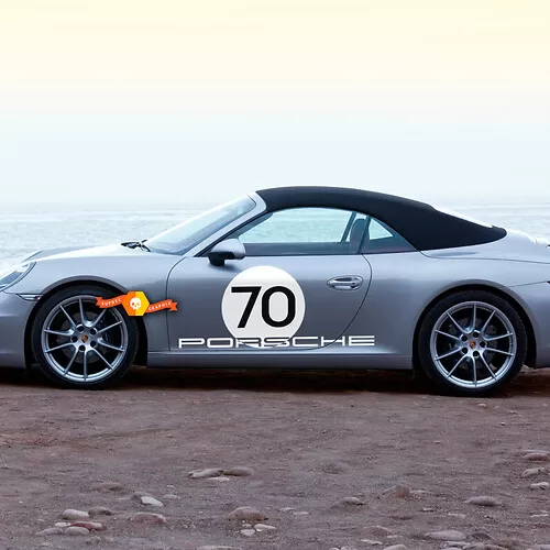 Porsche GT4 Side Stripes Kit Decal Sticker