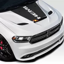 Hood Insert Dodge Durango SRT Hemi Blackout Decal