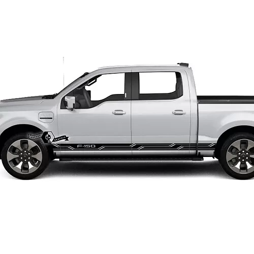 2009-2020 Fits Ford F-150 Rocker 4x4 of road Stripe Vinyl Decals ...