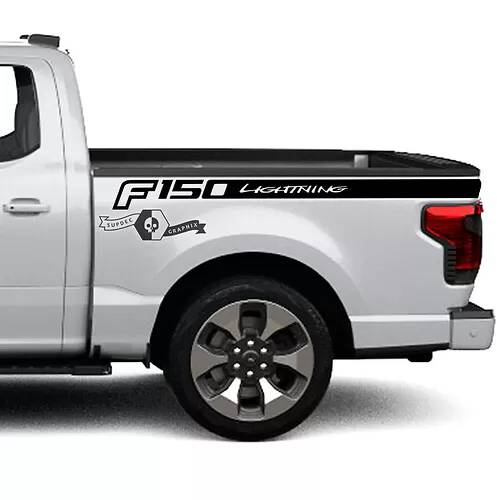 Windshield Decal For Ford F-150 Lightning 2022 2023 Lightning Banner ...