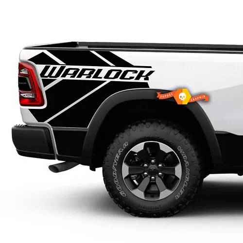 Pair Dodge Hornet Doors Side Stripes Splash Wrap Mud Fender Honeycomb ...
