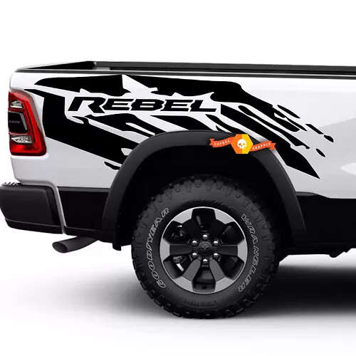 custom Side door decal Graphic Sticker Kit for Dodge Ram 1500 srt 10 Hemi