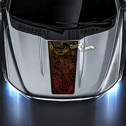 Pair Ford F-150 XLT 2023 Side Doors Logo Splash Mud Gradient Graphics ...