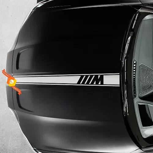 2021+ BMW M4 M3 G80 G82 G83 ///M Style Hood Vinyl Decal