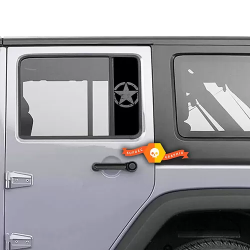 Jeep Wrangler Jk JL 2007-2019 Flag State of Colorado Design Window ...