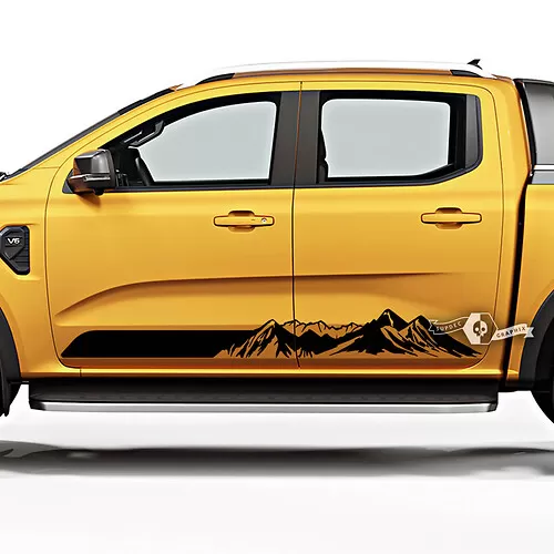 Pair Ford F-150 Raptor Shelby Baja graphics decal sticker