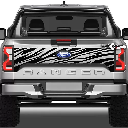 2X Ford Ranger Wildtrak large side Vinyl Decals graphics sticker
