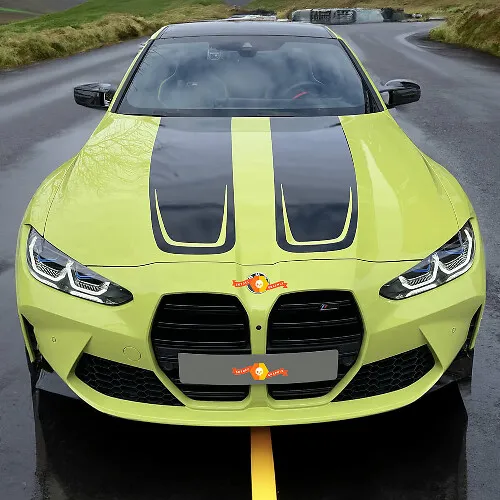 Hood and Trunk CS CSL Strobe Style Stripe for BMW M4 M3 G82 G83 M ...