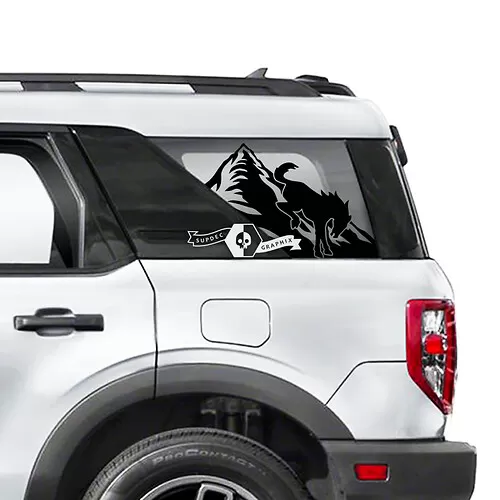 Pair Ford F-150 Raptor Shelby Baja Edition side bed rear fender ...