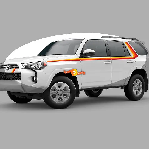 40th-Anniversary Side Body Stripes Vintage Sunset Old School style for ...