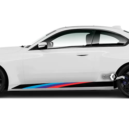 2021+ BMW M4 M3 G80 G82 G83 Hood M color Style vinyl decal sticker