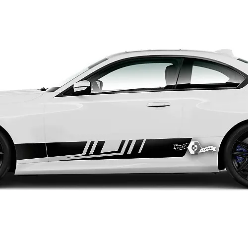 BMW M2 M240 M Performance Side Stripe Vinyl Decal Stickers