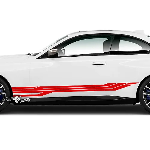 BMW M2 M240 Rocker Panel Vinyl Decal Sticker Pair