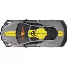 Kit fits to Hood Rear Engine Hatch Cover Roof Chevrolet C8 Corvette ...