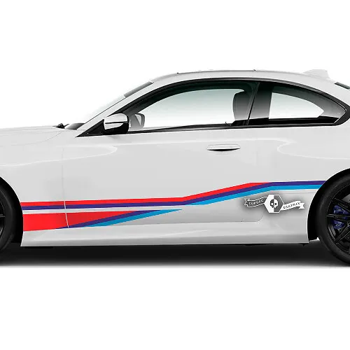BMW M2 M240 M Performance Side Stripes Vinyl Decals
