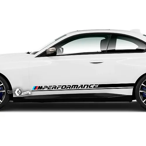 BMW M2 M Performance Side Line Stripe Vinyl Decal Sticker