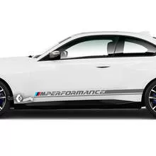 Pair BMW M2 M240 G42 F22 F87 M Performance Side Line Stripe Doors ...